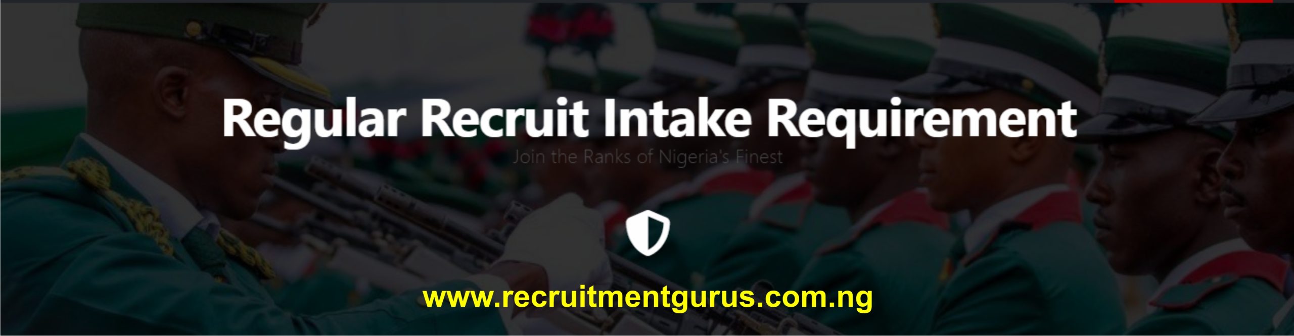 Nigerian Army 89RRI Recruitment 2025/2026 Portal | recruitment.army.mil.ng