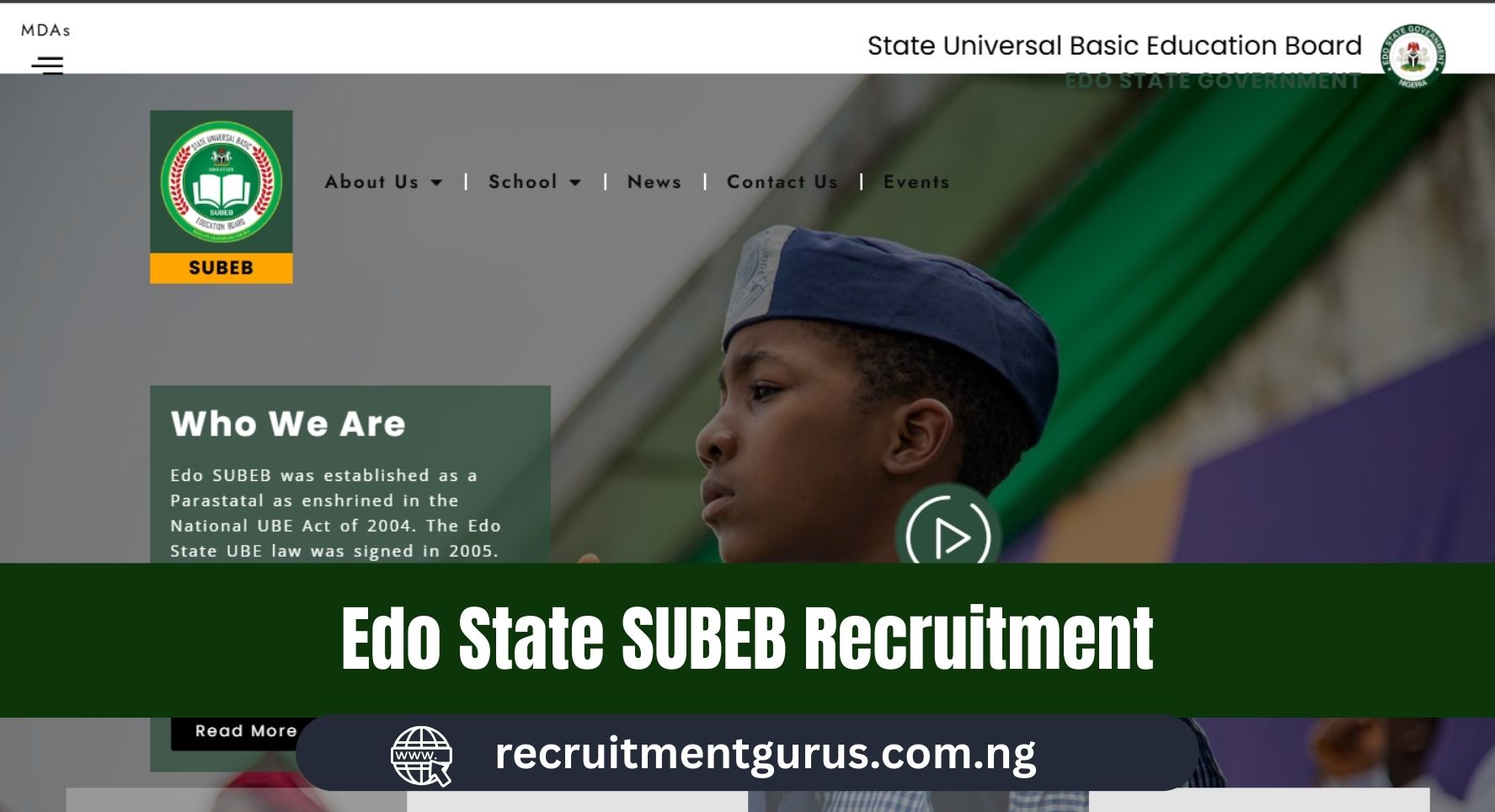 NDE Recruitment Application Form 2025/2026 | How to Apply, Requirements & FAQs - Recruitment Gurus