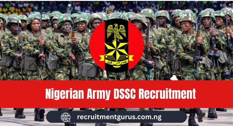 Nigerian Army DSSC Recruitment 2025/2026 Application Form – Requirements & Salary - Recruitment ...
