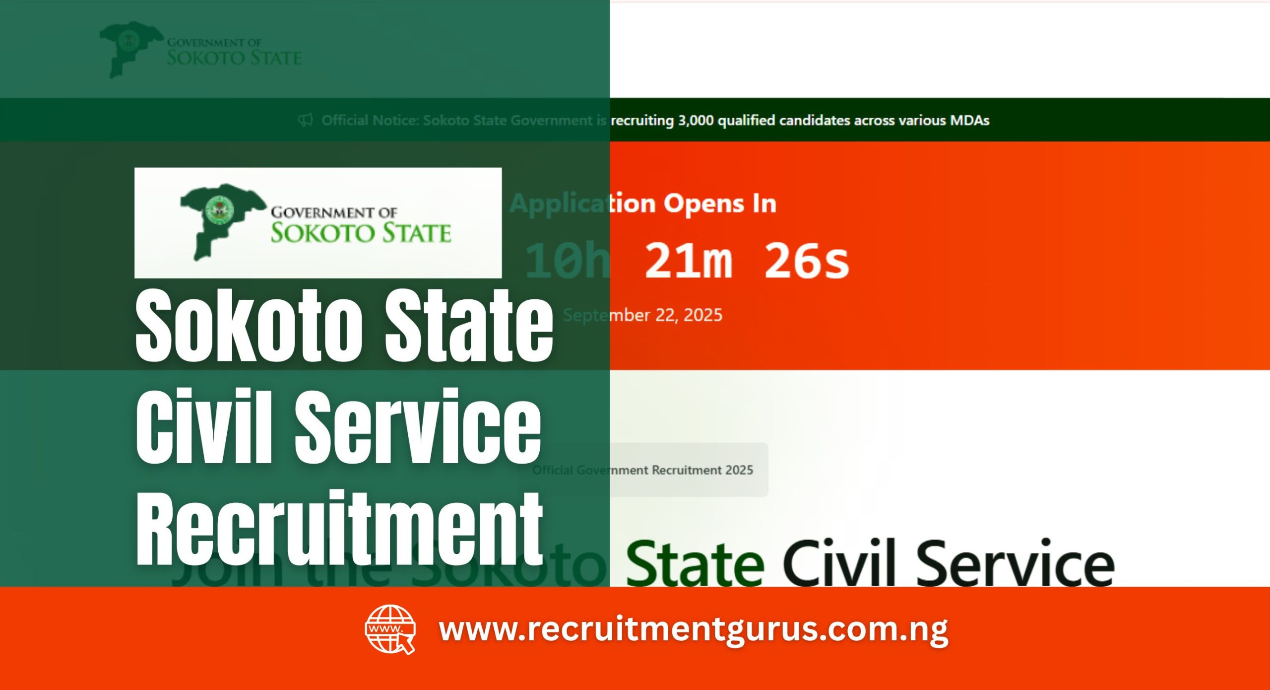 Sokoto Civil Service portal Archives - Recruitment Gurus